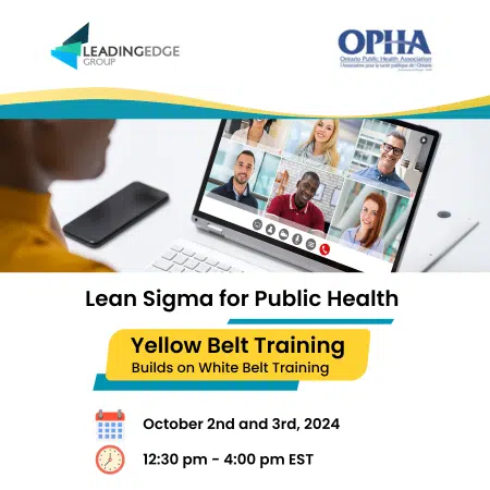 Lean Sigma For Public Health Open Enrollment Training - Leading Edge Group